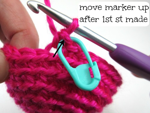 how to use stitch markers | hookabee