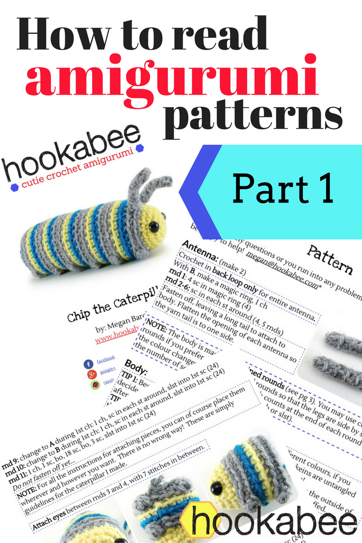 How to read amigurumi patterns: Part 1 – hookabee